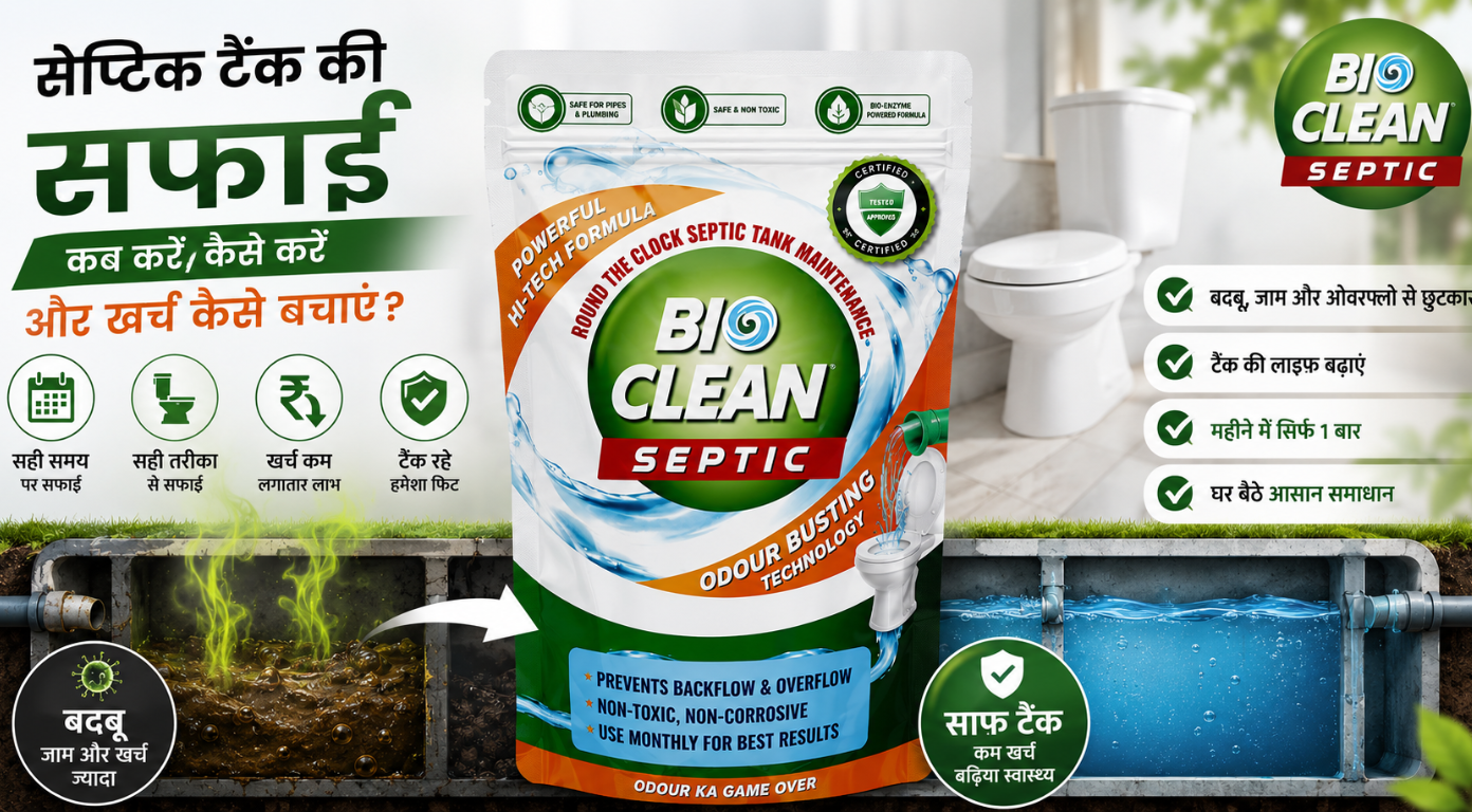 Best Septic Tank Cleaning Powder India | Bioclean Septic